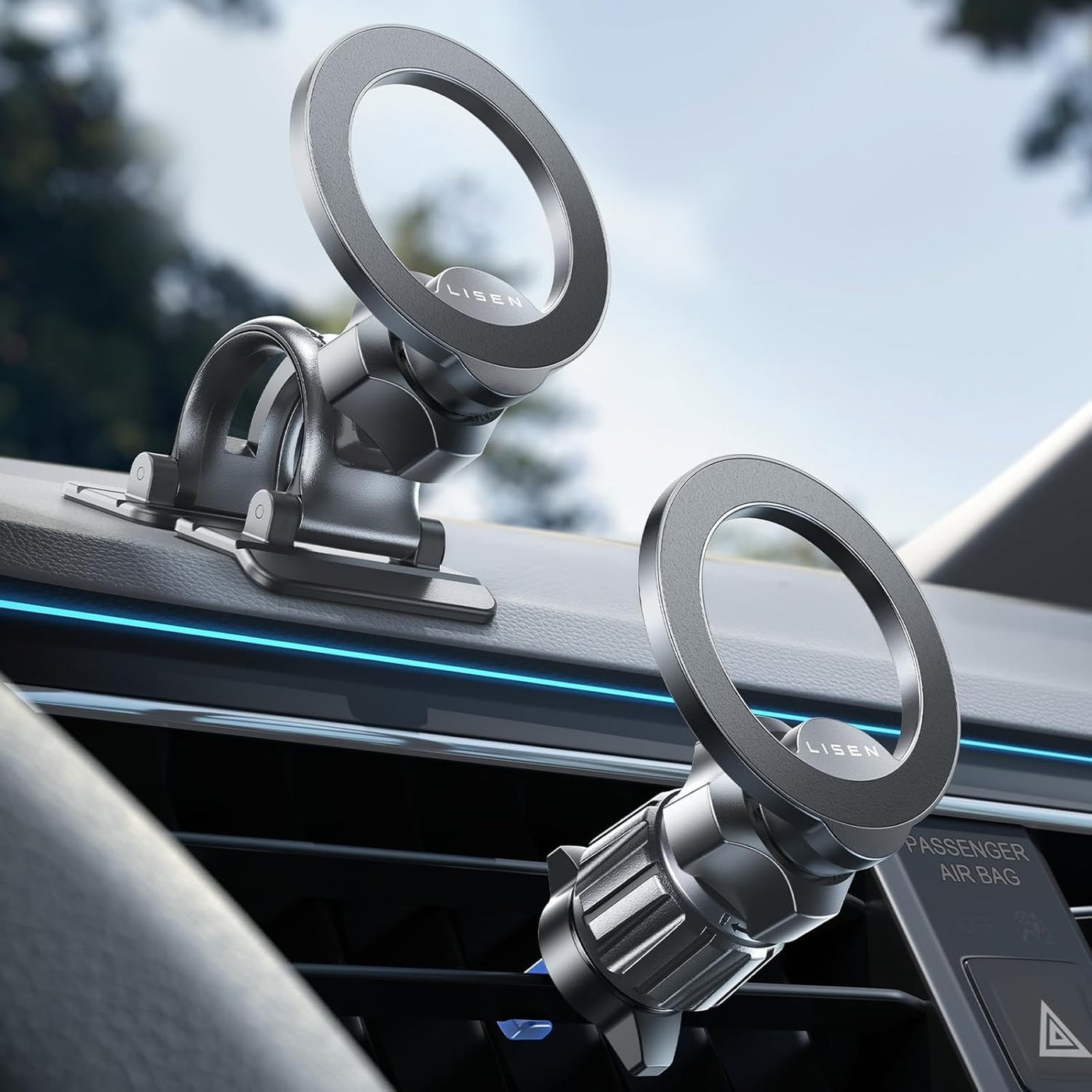 w116 charging & cup holder